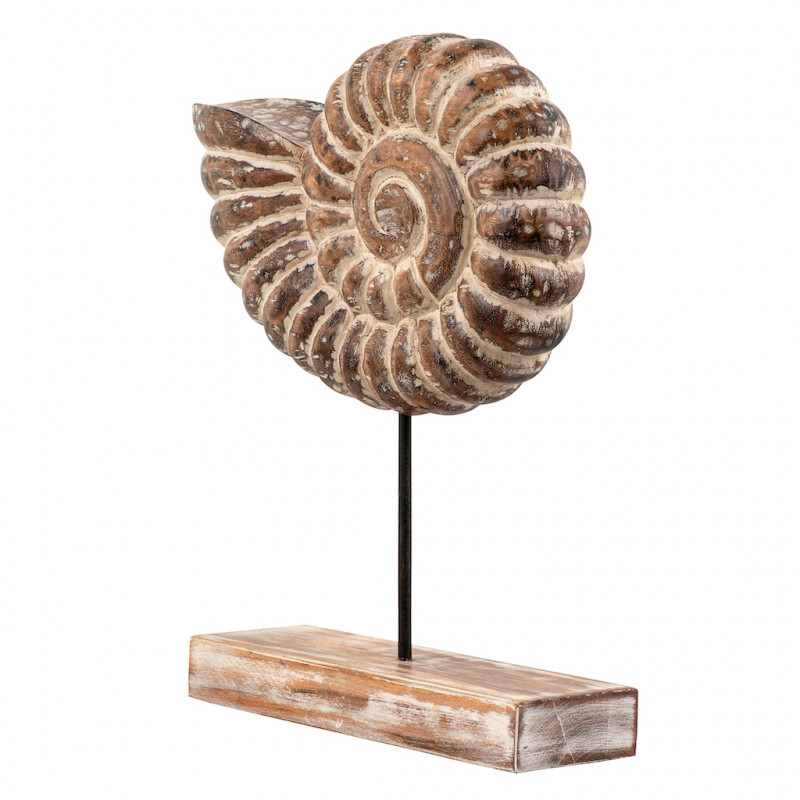 Настольный декор Avran ракушка белый деревянный из массива DS-Rel1097/1 ...